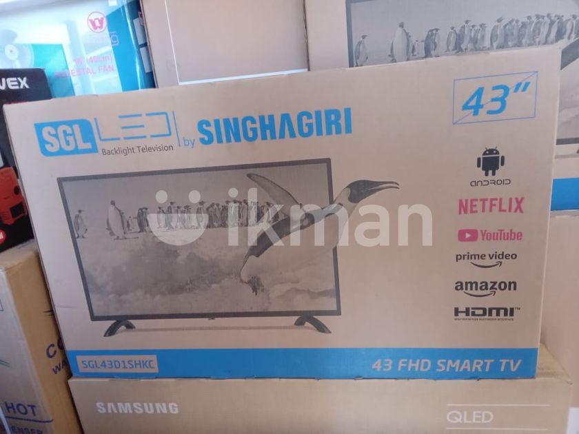 SGL 43 inch Full HD Smart Android TV for Sale in Wellampitiya | ikman