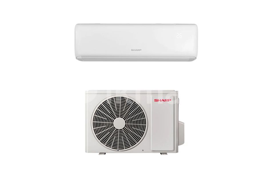 Sharp Split Type Non-Inverter Air Conditioner (9000Btu) for Sale in ...