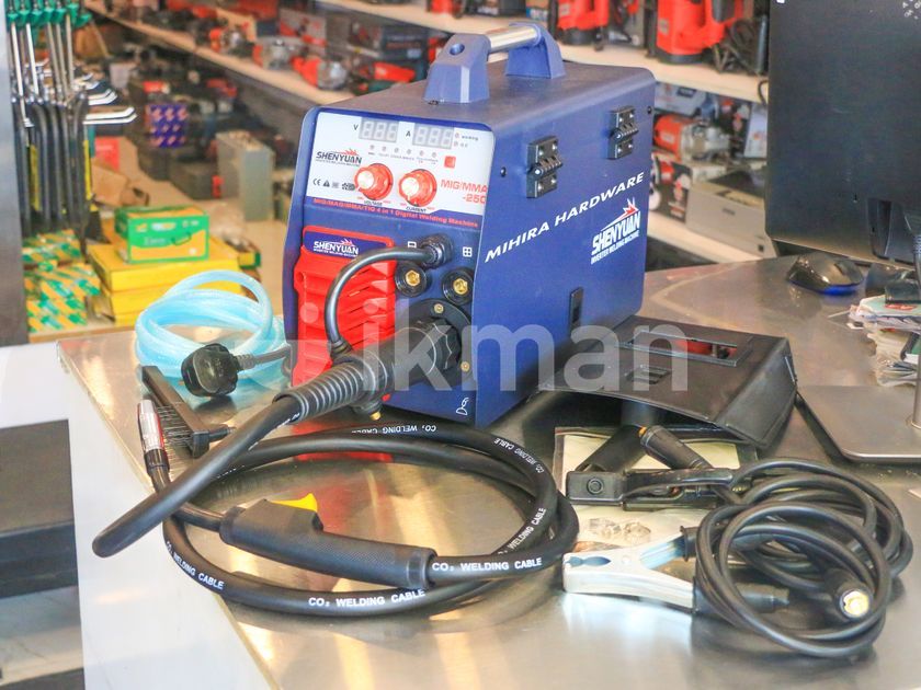 SHENYUAN MIG ARC 250 Welding Plant DC ARK Mild Steel SS Welder Machine ...
