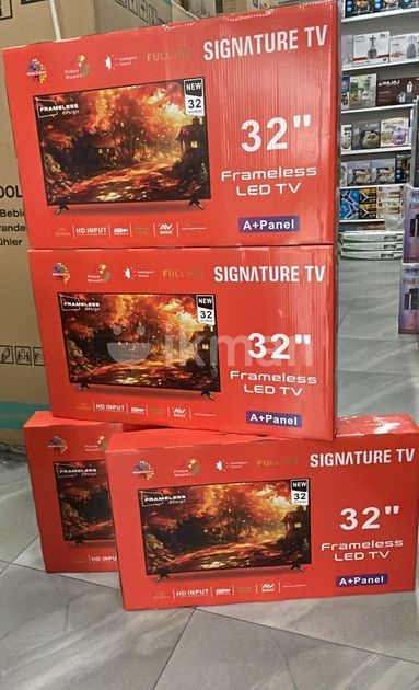 Signature 32 Inch Frameless Full HD LED TV for Sale in Wellampitiya | ikman