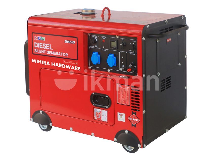 Silent Thailand made diesel power generator MEN 5500 for Sale in ...