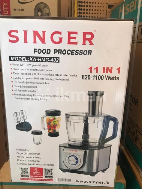 Singer Food Processor 11 in 01 for Sale in Kadawatha | ikman