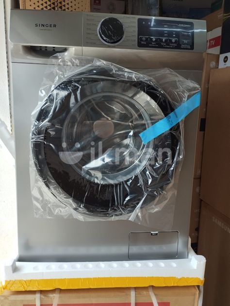 Singer Front Load 10.5kg Fully Auto Inverter Washing Machine - Grey for ...