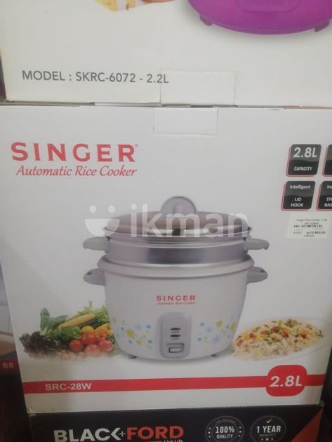 Singer Rice Cooker-2.8L (SRC1528HS) for Sale in Kadawatha | ikman
