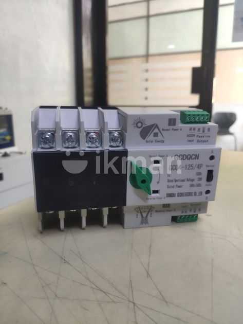 Solar Automatic Changeover Switch 100A 2pole - 4 Pole in Colombo 3 | ikman