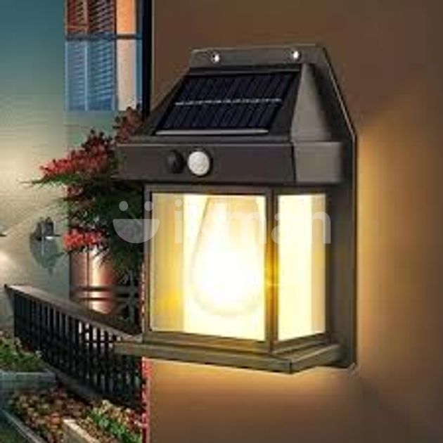 Solar lamp - Interaction Wall Light with Sensor Wireless Double LED for ...