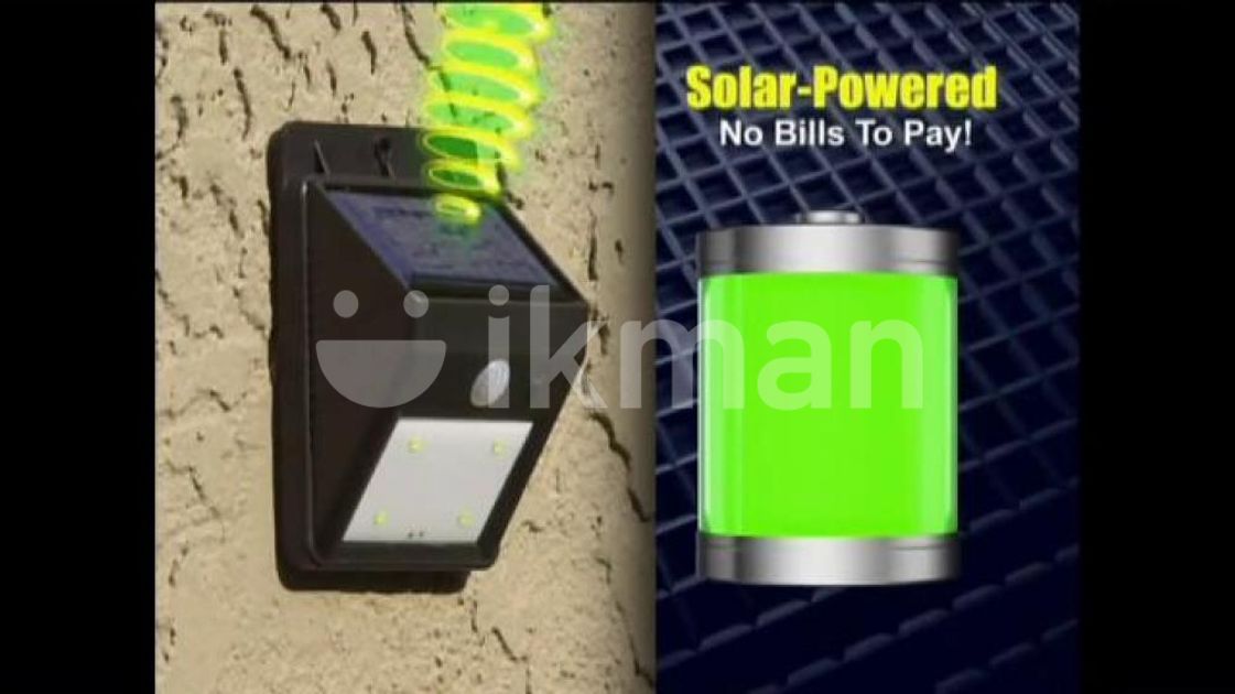 Solar Motion Sensor - Wall LED Light safety Night Floor Lamp for Sale ...
