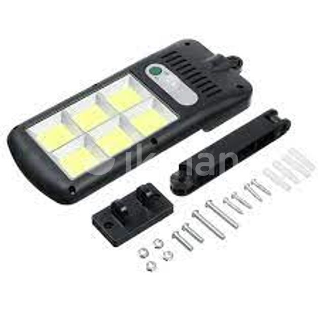 Solar Motion Sensor Wall Light- 6 COB Outdoor Street- Remote for Sale ...