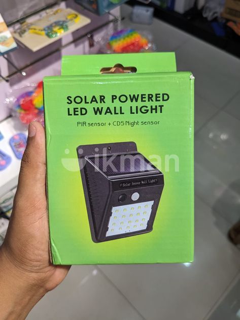 Solar Power LED Wall Light for Sale in Rajagiriya | ikman