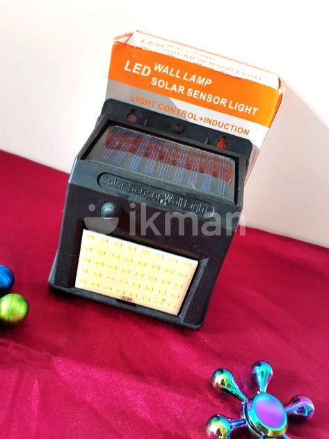 Solar Powered LED Wall Light 2 for Sale in Nugegoda | ikman