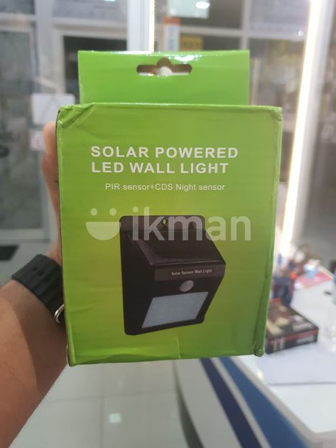 Solar Powered Wall Light - Night Sensor in Rajagiriya | ikman