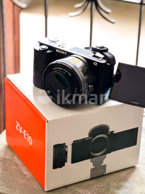 Sony ZV-E10 Mirrorless 4K Camera Full Set Box for Sale in Matale City ...