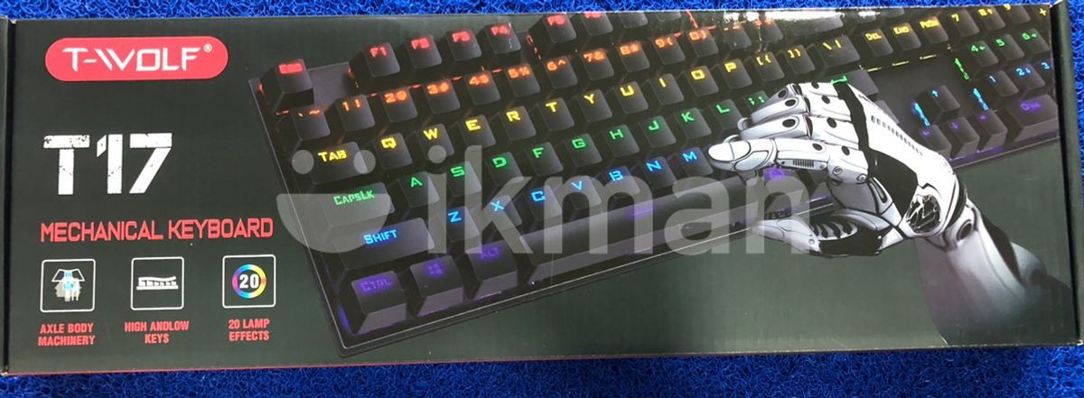 T-WOLF T17 Machinacal keyboard for Sale in Godagama | ikman