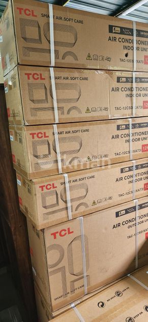 TCL 12000 BTU Non Inverter R32 Gas with Full Kit and Wall Bracket for ...