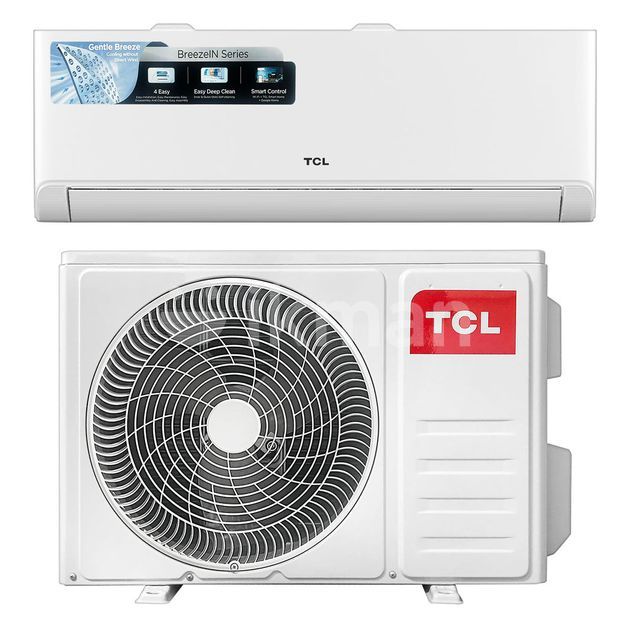 TCL 12000 BTU R32 Gas Smart AI Inverter Voice Control Air Conditioner ...