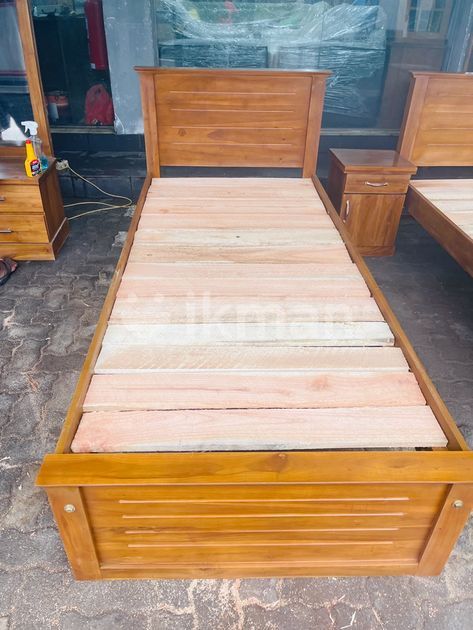 Teak Heavy Box Model Bed---72x36---TBB0300 for Sale | Kaduwela | ikman