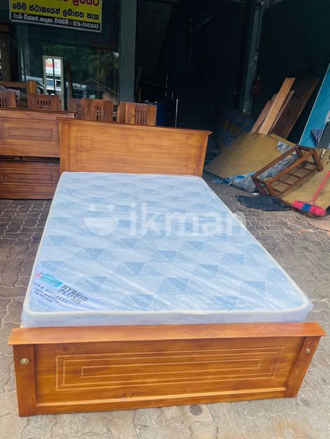 Teak Heavy Double Box Bed --4x6--TT2940 for Sale | Kaduwela | ikman