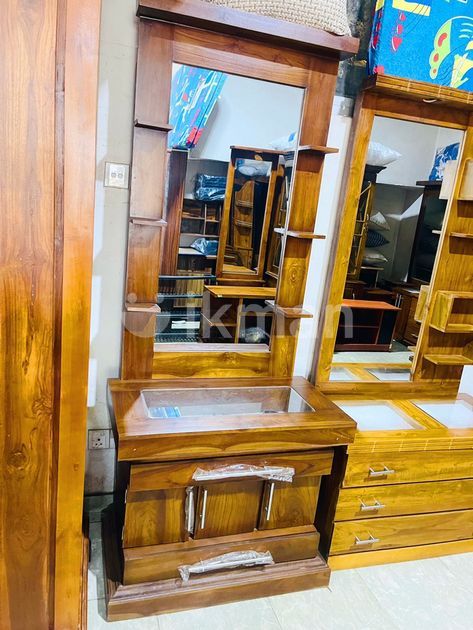 Teak Heavy Modern 6ft Top Cups Dressing Table for Sale | Kaduwela | ikman