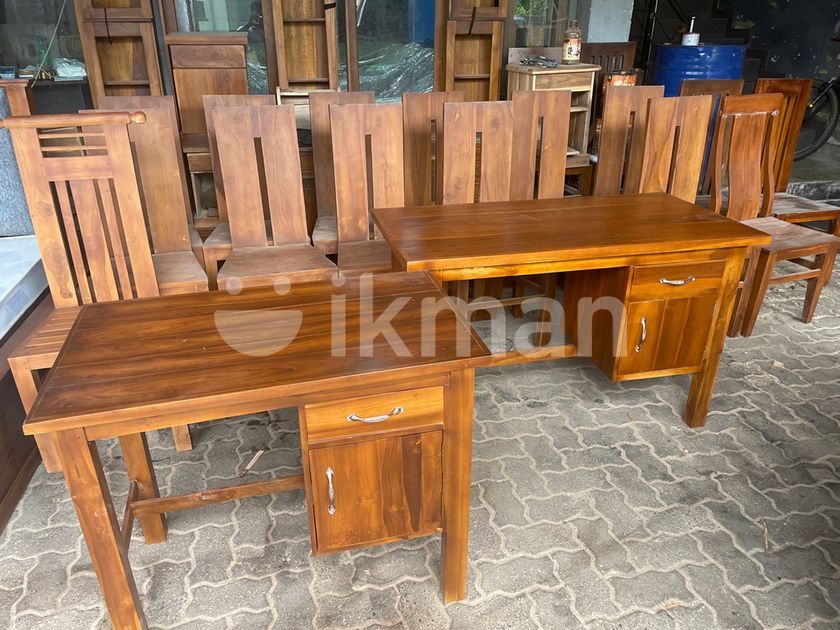Teak Heavy Study Writing Table for Sale | Kaduwela | ikman