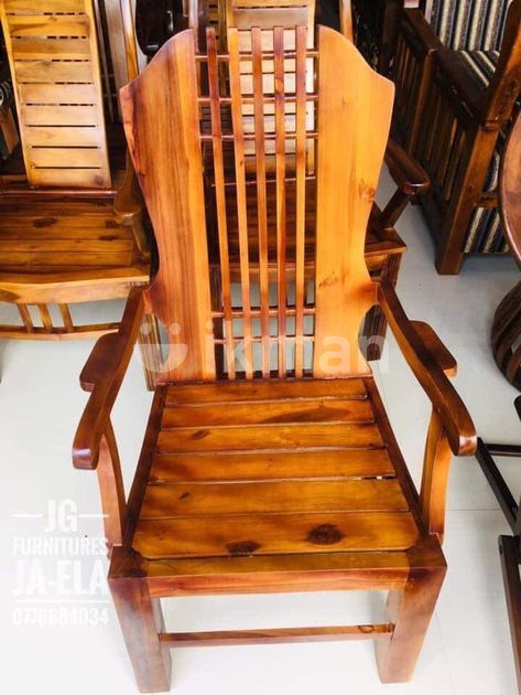 Teak Modern Heavy Varanda Chair Code 66118 | Kaduwela | ikman