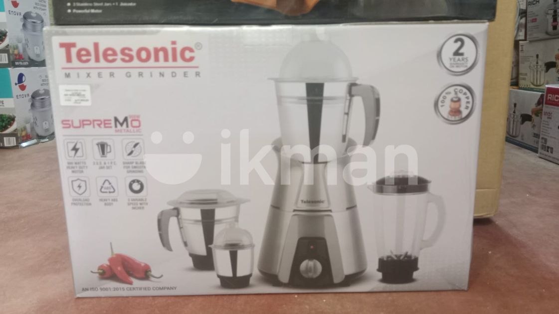 Telesonic Mixer Grinder -900w Supremo for Sale in Kadawatha | ikman