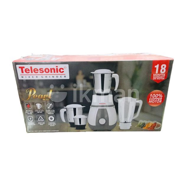 Telesonic Mixer Grinder Pearl 4 Jar – 800w for Sale in Kadawatha | ikman