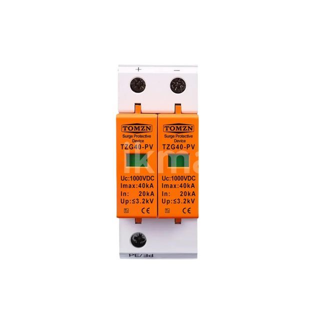 TOMZN Solar DC 2P SPD 600V 1000V 40kA Surge Protector | IMEX in Ja-Ela ...