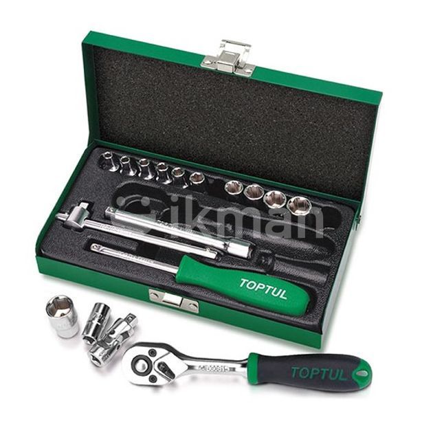 Toptul 17 Pcs 1/4" Dr. Socket Set for Sale in Godagama | ikman
