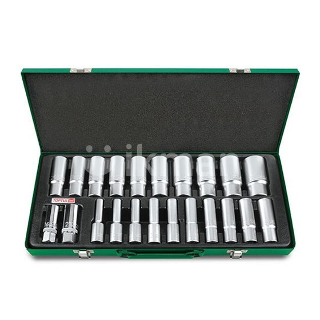 Toptul 22PCS 1/2 DR. FLANK DEEP SOCKET SET for Sale in Godagama | ikman