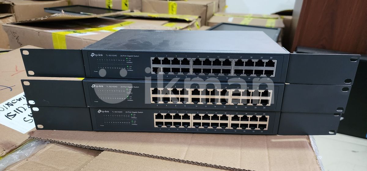 TP Link 24 Port Gigabit Desktop Rackmount Switch in Kohuwala | ikman