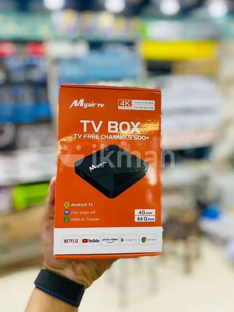TV Box S 5 G 4 K Android 4/32GB for Sale in Nugegoda | ikman