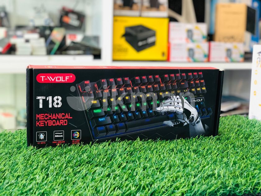 TWOLF T8 Mechanical Keyboard RGB Gaming for Sale in Kiribathgoda | ikman