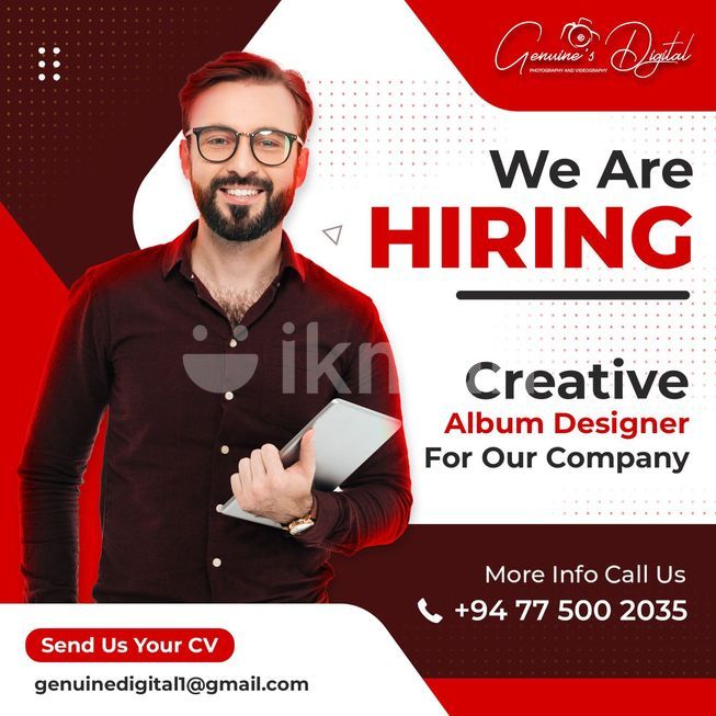 Creative Album Designer Vacancy | Colombo 15 | ikmanJOBS
