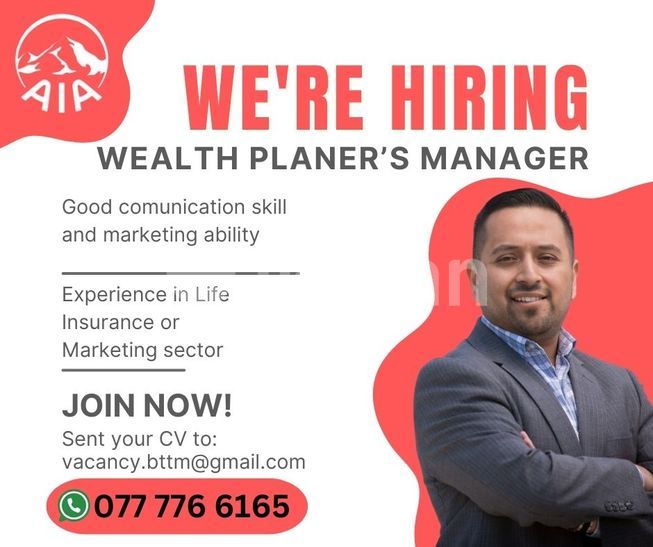 E Wealth Planner (Male/Female) - Rajagiriya Vacancy | Rajagiriya | ikmanJOBS
