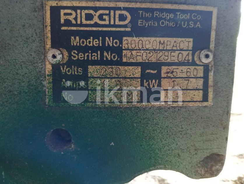 GI Pipe Threading Machine for Sale in Digana | ikman