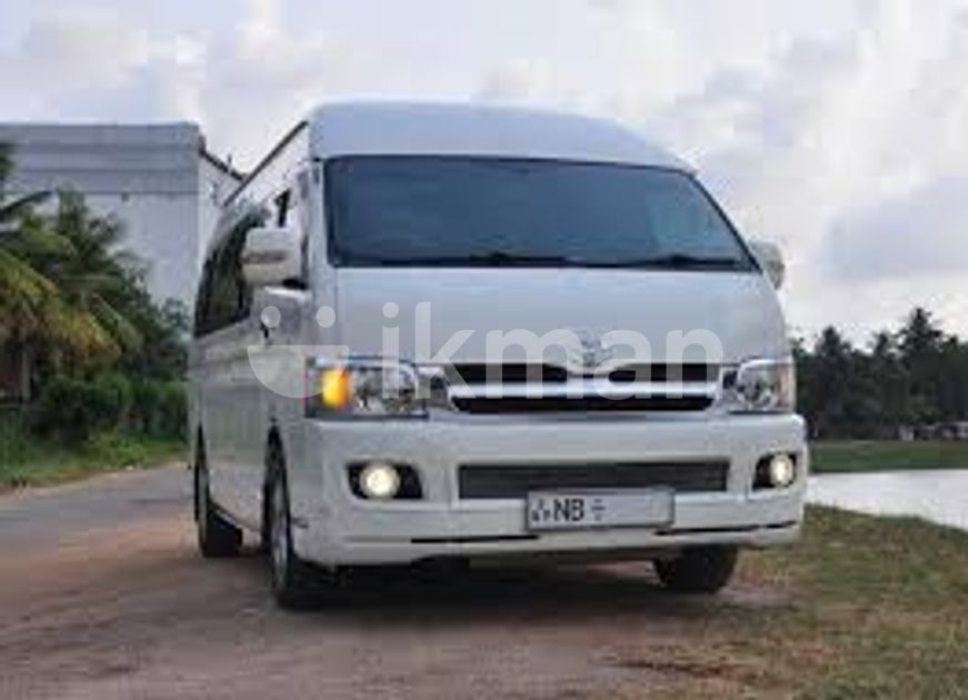 Van for Hire Toyota KDH 06 seats in Bandaragama | ikman