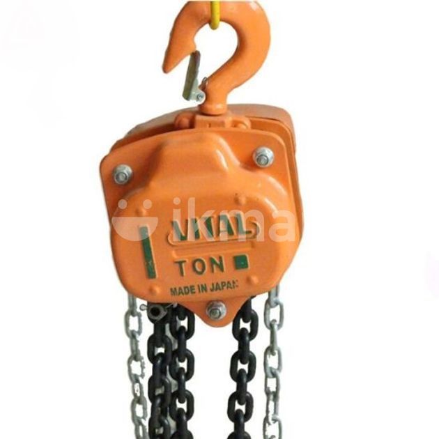 Vital Manual Heay Duty Chain Block Hoist 1 Ton 5m for Sale in Godagama ...