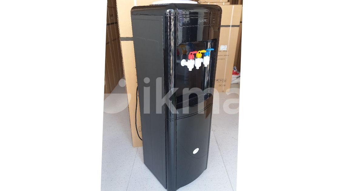 Water Dispenser Standing 3 Tap Sunpro Black AFK2268 for Sale ...