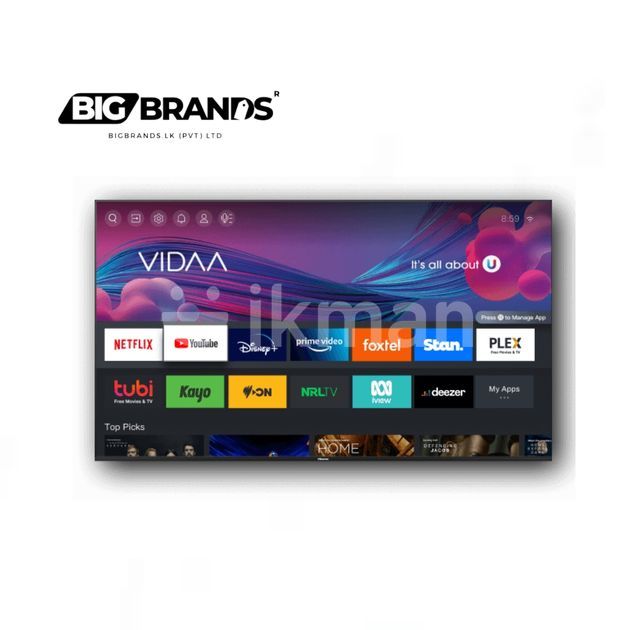 Wisdom Japan 50" 4K Smart Android 14 UHD LED Frameless TV for Sale in ...