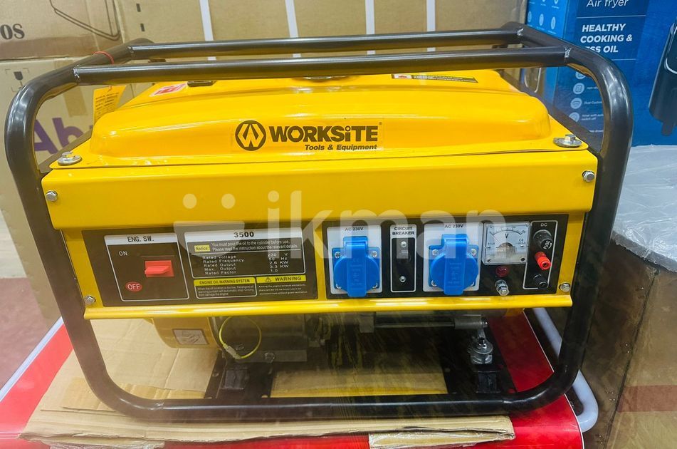 Worksite Generator 3kv petrol- key start for Sale in Kadawatha | ikman