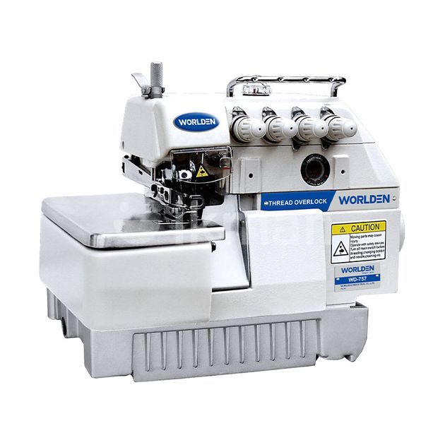 WORLDEN 5 Thread Direct Drive Overlock Machine for heavy duty side ...