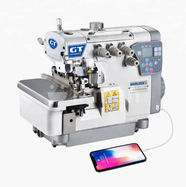 Worlden Automatic Overlock Machine / Auto trim O Lock 5 Thread for Sale ...