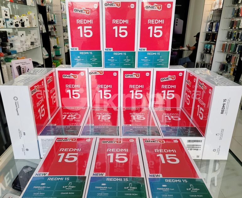 Xiaomi Redmi 15 128GB/256GB 7000mAh (Brand New) | ikman