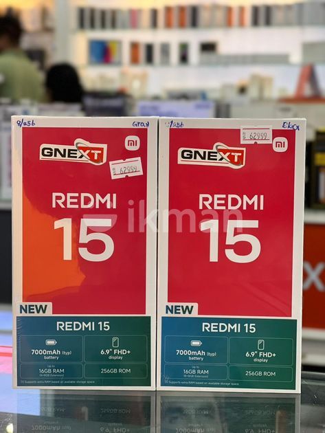 Xiaomi Redmi 15 8GB / 256GB (Brand New) | ikman