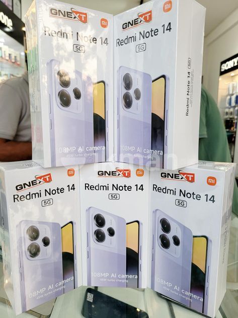 Xiaomi Redmi Note 14 5G 128GB Black (Brand New) | ikman