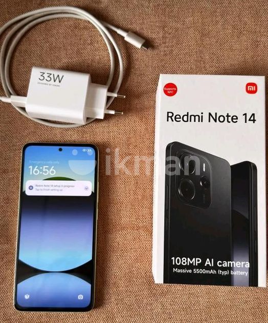 Xiaomi Redmi Note 14 8/256GB Black (Used) | ikman