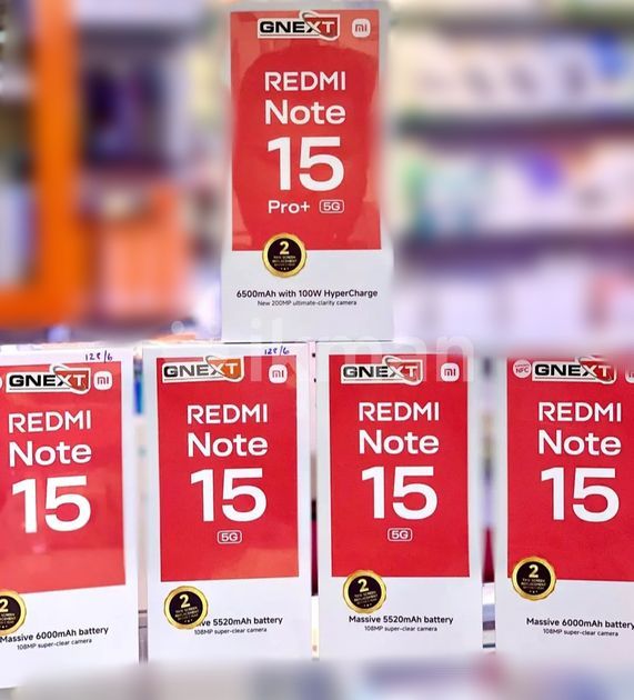 Xiaomi Redmi Note 15| 8GB|256GB|5G (Brand New) | ikman