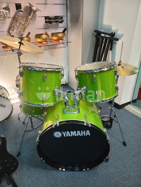 Yamaha GIG Maker 5Pc Acoustic Full Drum Set With Cymbals and Seat for ...