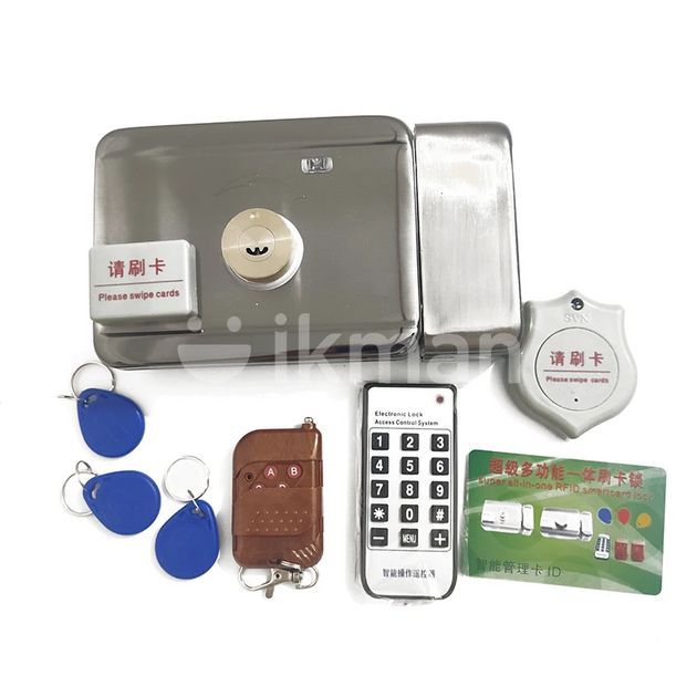 YH-34ND RFID Youhe Smart Electric Door Gate Lock and CCTV Camera for ...