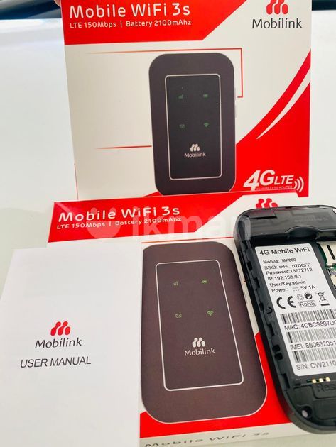 ZTE Unlock Mobilink Pocket Router All sim 4G&3G 150Mbps (FDD&TDD) in ...